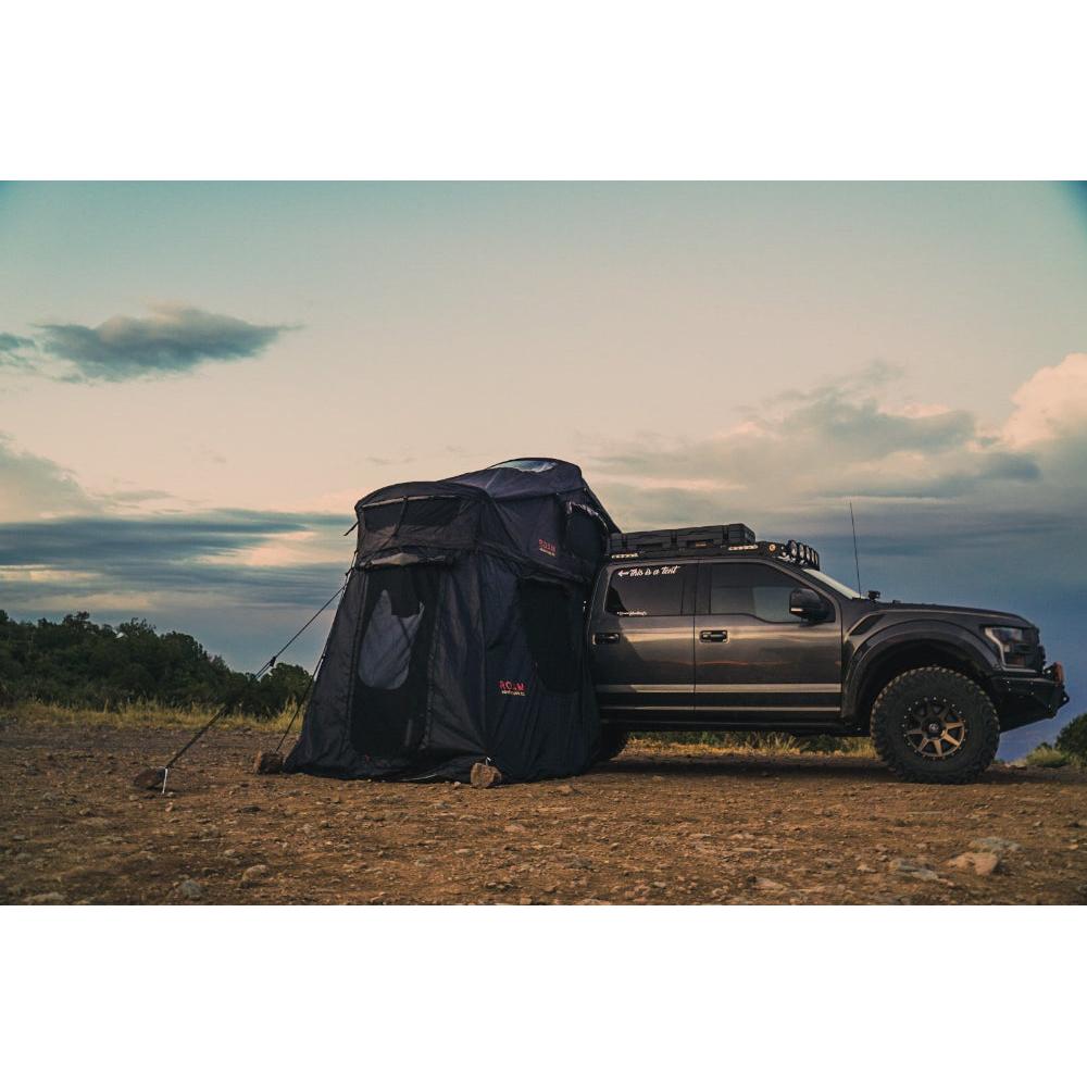 ROAM Adventure Vagabond Rooftop Tent - XL - Black - With Annex ...