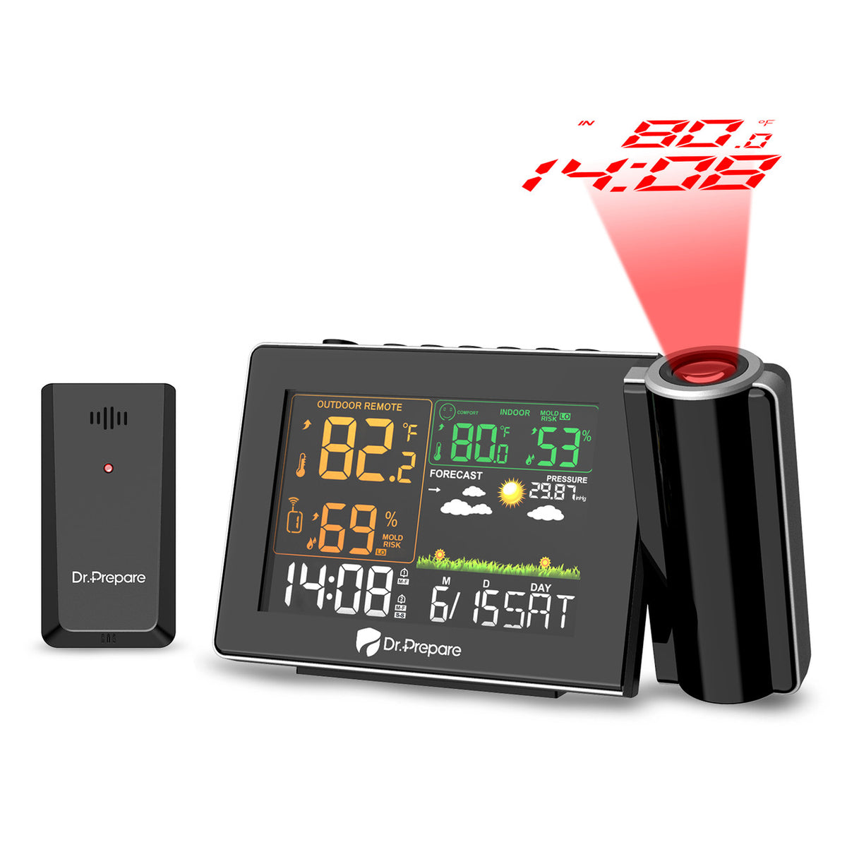 Renogy Dr. Prepare Projection Alarm Clock 005 — Ironclad Sentry