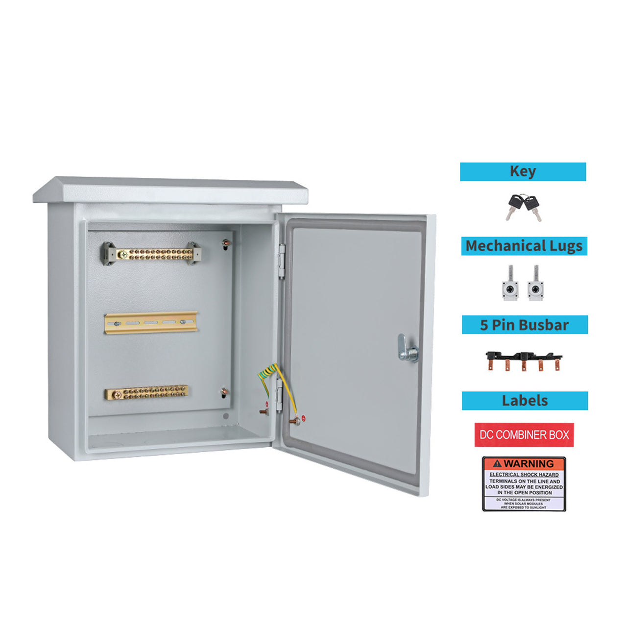 Renogy 5 Strings Solar Combiner Box — Ironclad Sentry