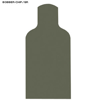 Action Target Green Chipboard Military E-Silhouette Bobber Target ...