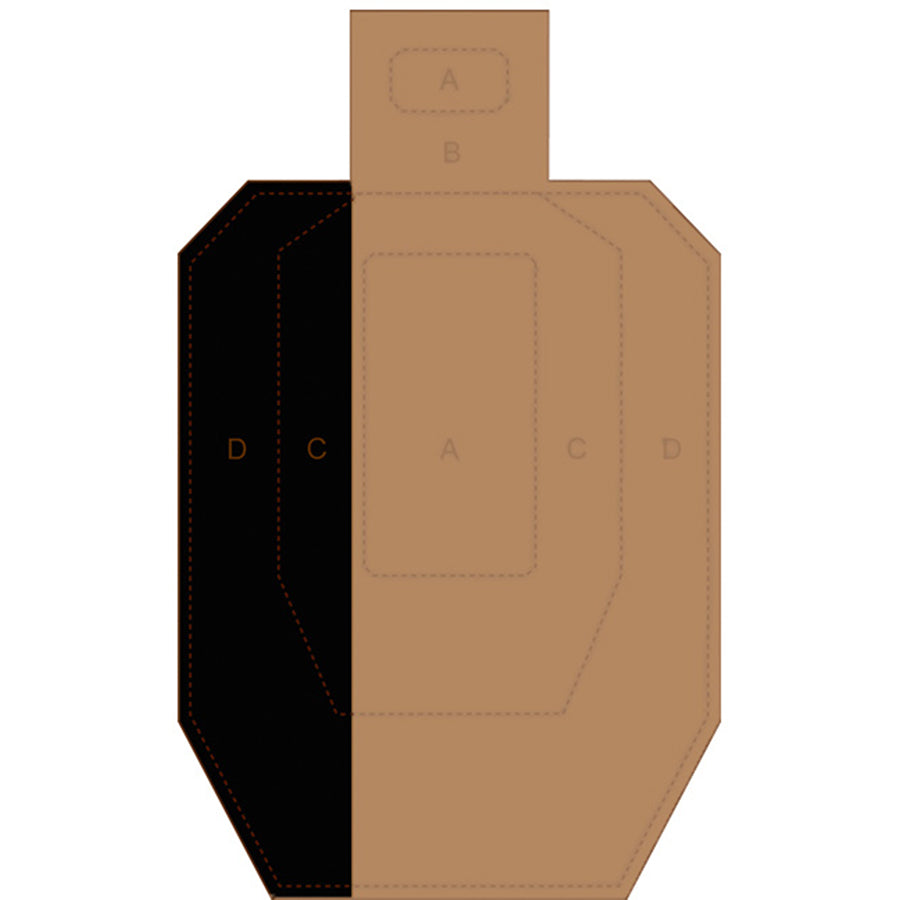 Action Target Hard Cover IPSC Cardboard Target (Version 7) — Ironclad ...