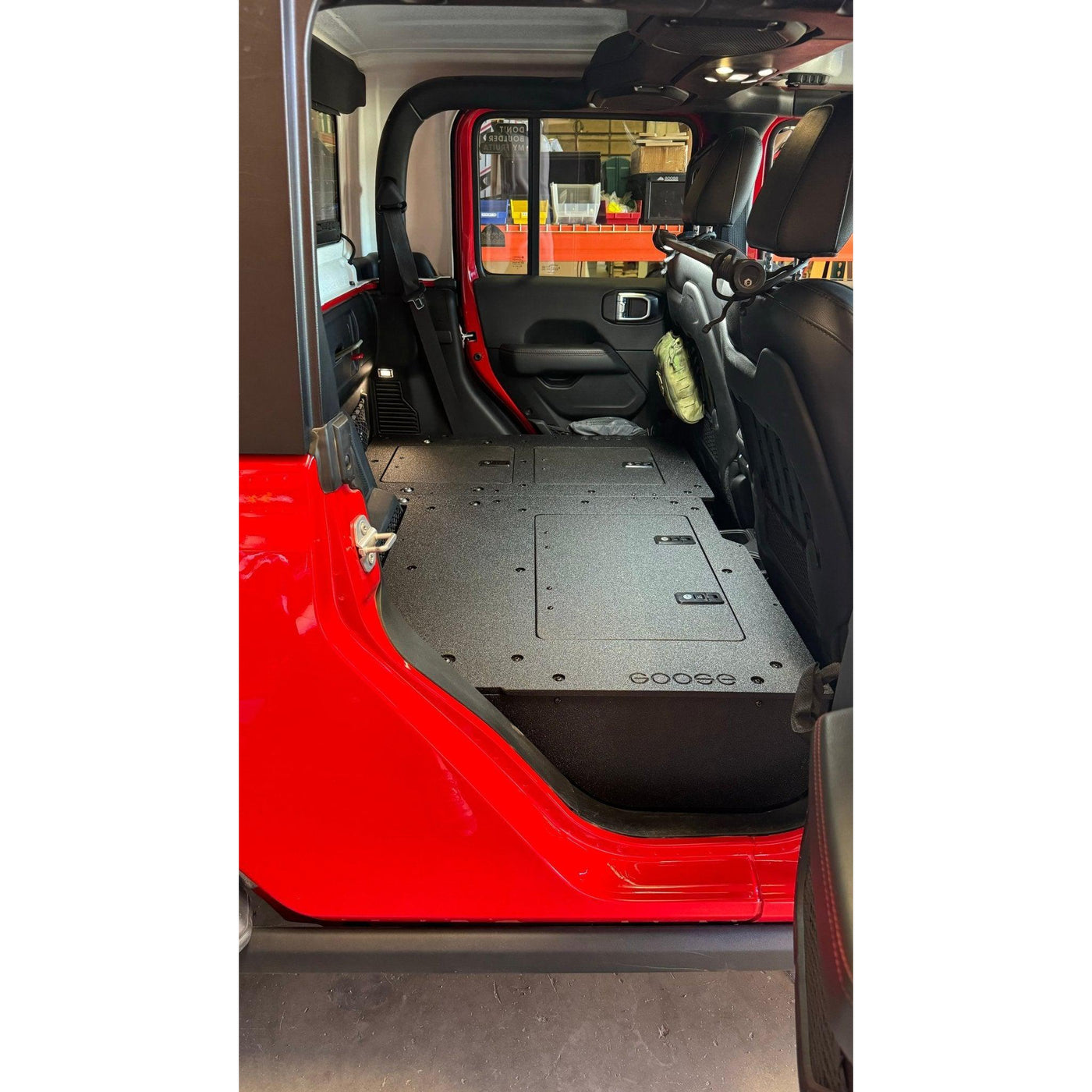 Goose Gear Jeep Gladiator 2019-Present JT 4 Door - Second Row Seat Del ...