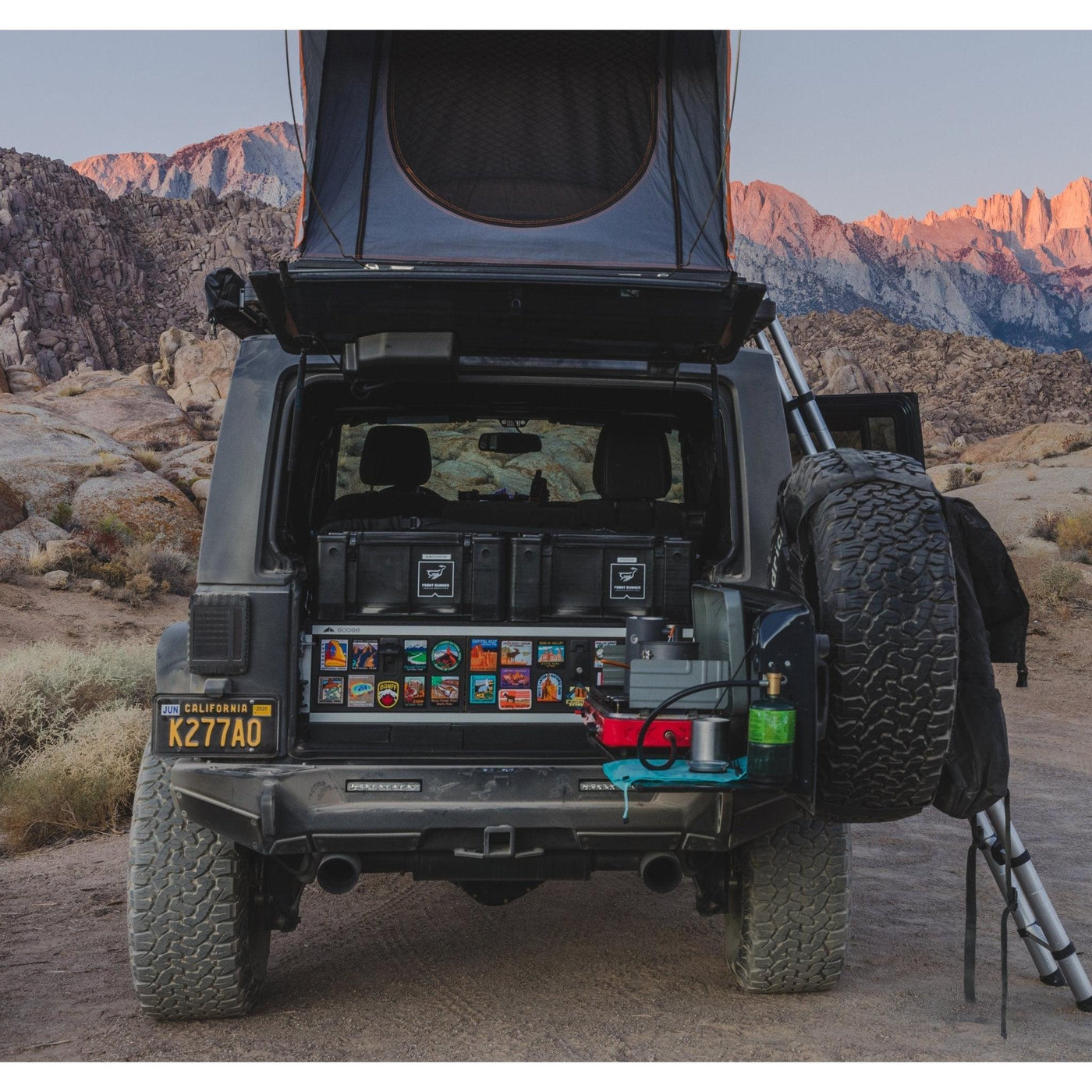 Goose Gear Jeep Wrangler JK 2007-2018 2 Door - Side x Side Drawer Modu ...