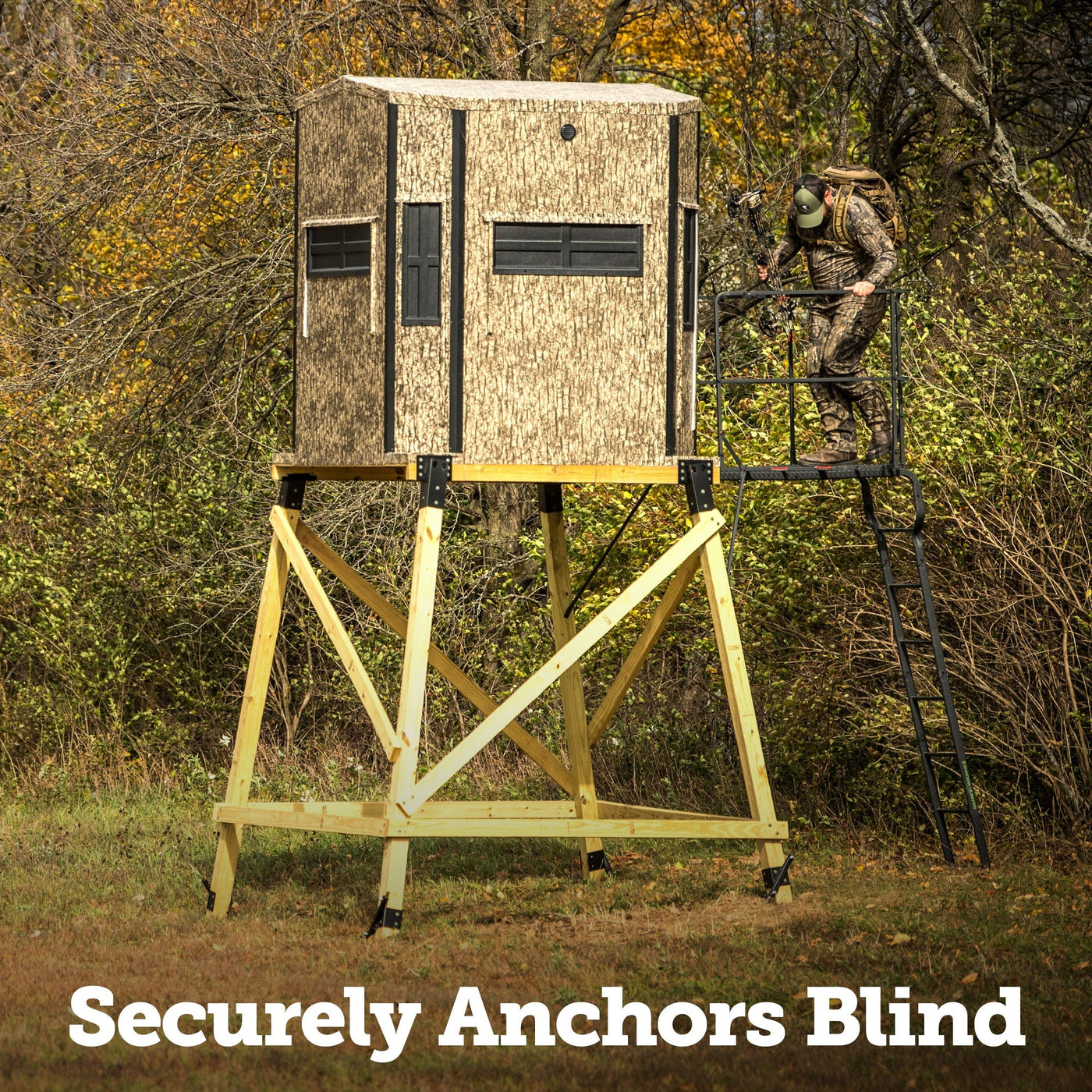Elevators Lock-N-Load Ground Anchoring System — Ironclad Sentry