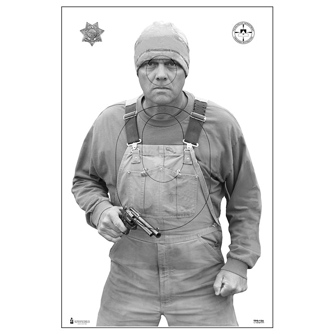 Action Target Tulsa (OK) CLEET Style Training Target - Cardboard ...