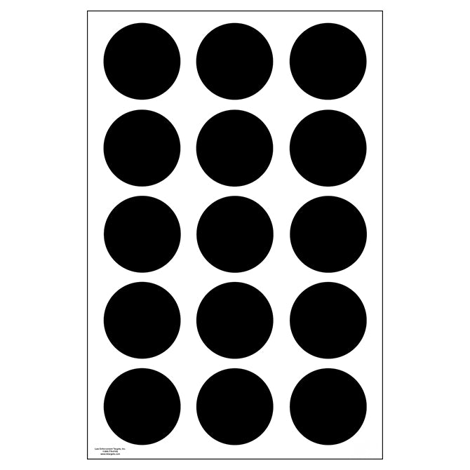 Action Target Military 6" Dot Training Target - Cardboard — Ironclad Sentry